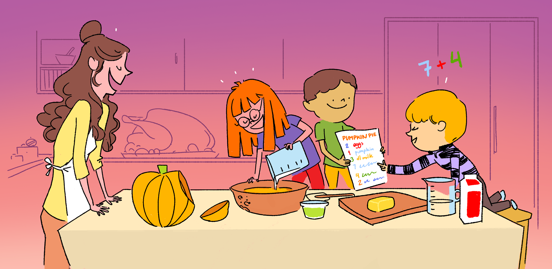 learn math through cooking